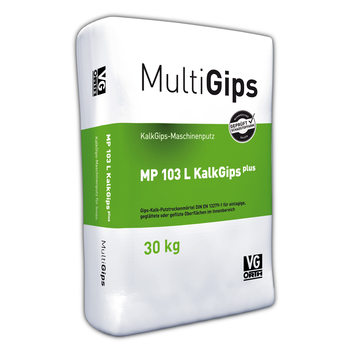 MultiGips MP 103 L GipsKalk plus 30 kg/Sack, 40 Sack/Pal - Nerlich ...
